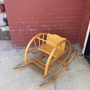 Vintage Children’s Teeter Totter Rocker; Vintage Rocker; Rocking Toy ...