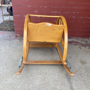 Vintage Children’s Teeter Totter Rocker; Vintage Rocker; Rocking Toy ...