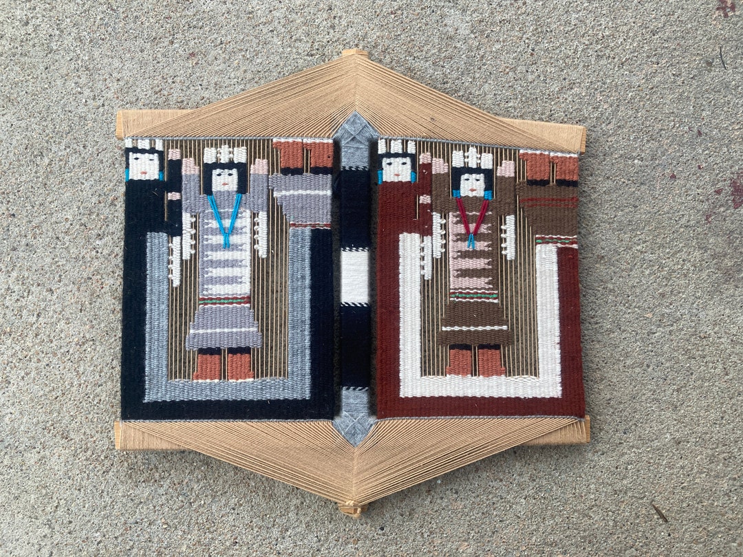 Vintage Native American Weaving; Navajo Loomed Art - Etsy