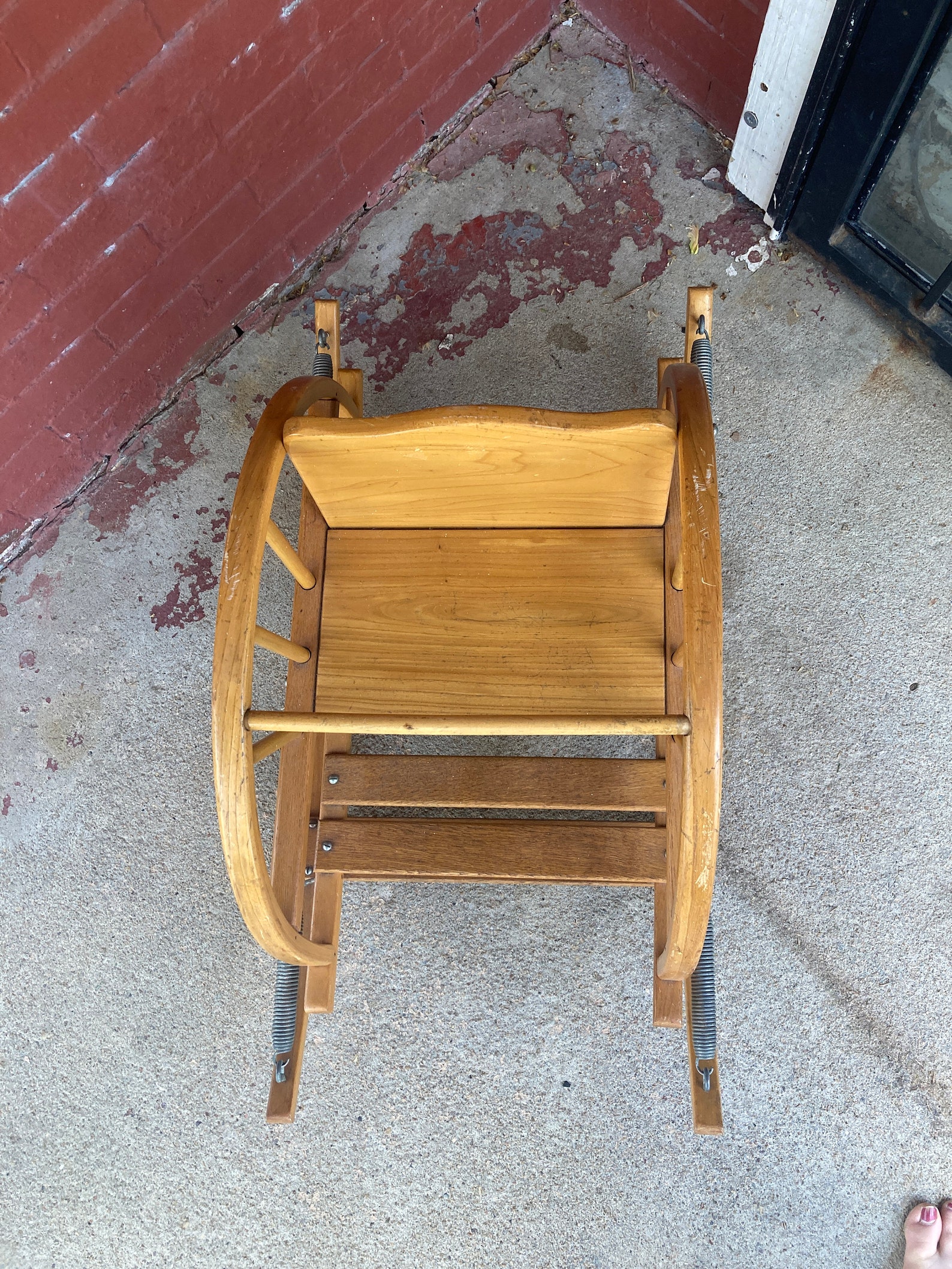 Vintage Children’s Teeter Totter Rocker; Vintage Rocker; Rocking Toy ...