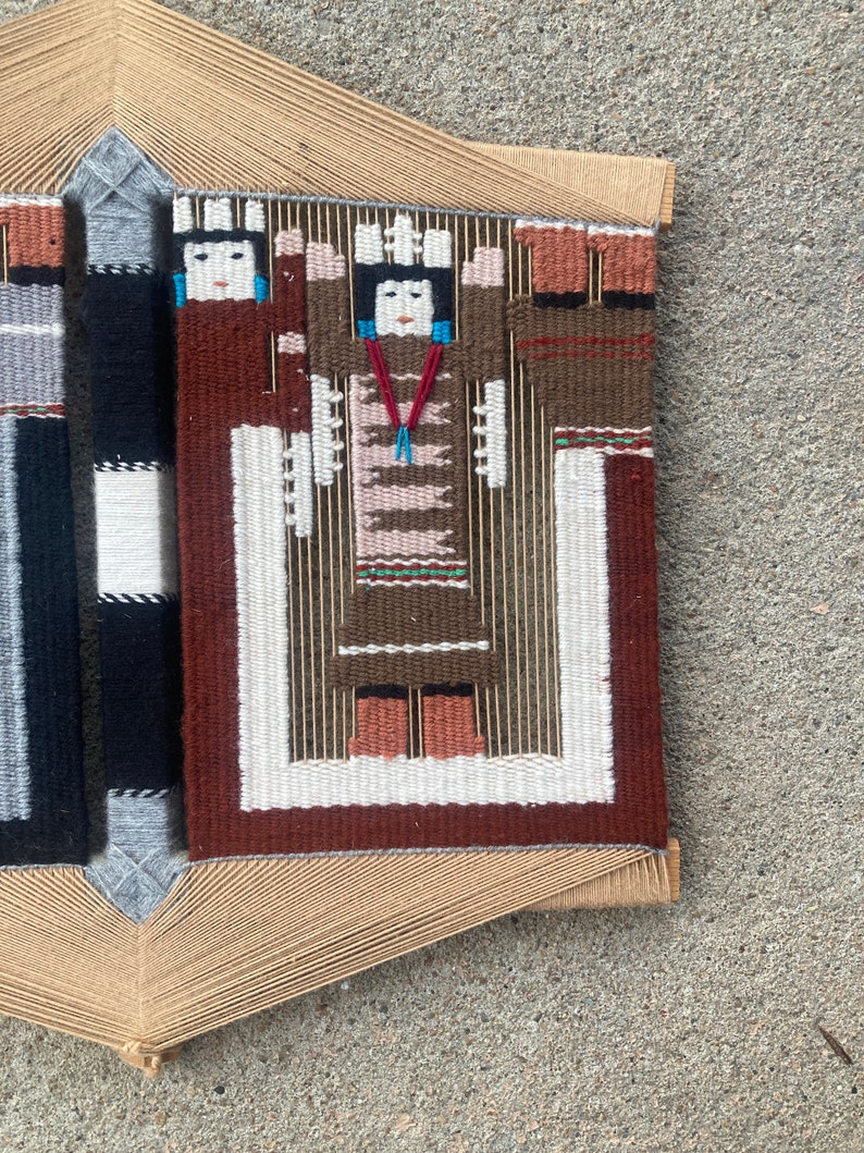 Vintage Native American Weaving; Navajo Loomed Art - Etsy