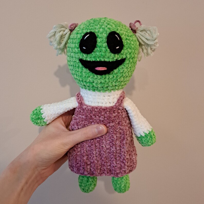 Mona Crochet Pattern, Inpired by Nanalan (plus Bonus Fleefer Tutorial ...
