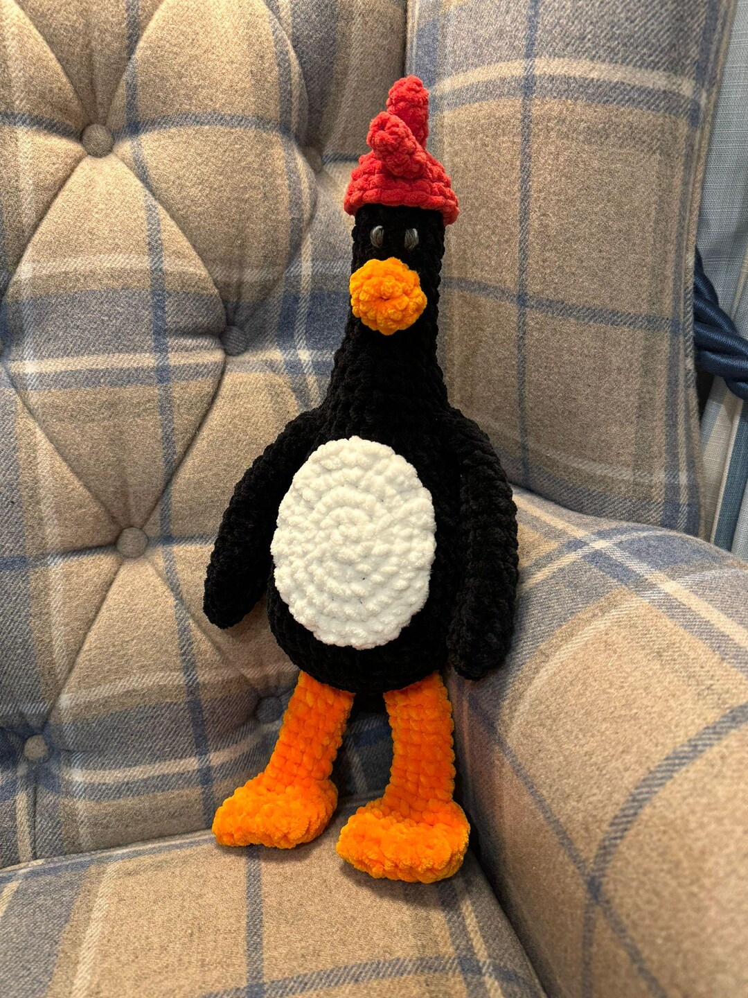 Feathers Mcgraw Inspired Penguin Crochet Pattern - Beginner-friendly Amigurumi Pdf, Aardman ...