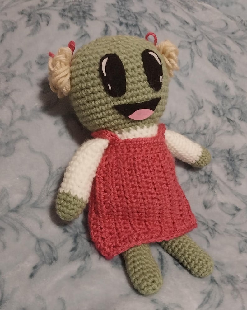 Mona Crochet Pattern, Inpired by Nanalan (plus Bonus Fleefer Tutorial ...