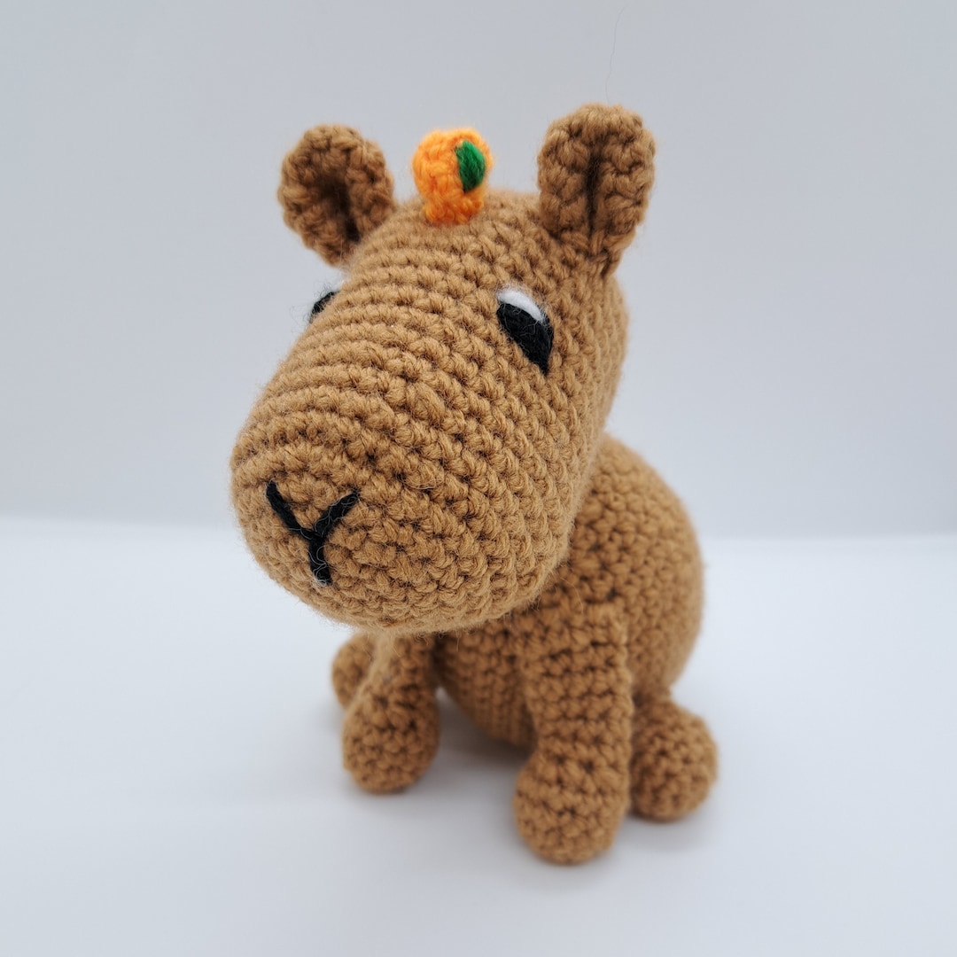 Melvin the Capybara Crochet Pattern - Pdf Copy, NOT a Physical Product ...