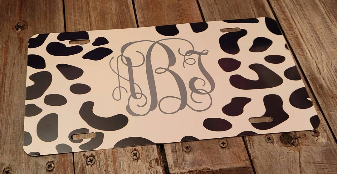 Sublimation Monogram License Plate| Personalized License Plate| Custom ...