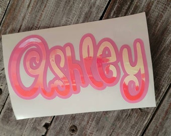 Layered Vinyl Decal - Etsy