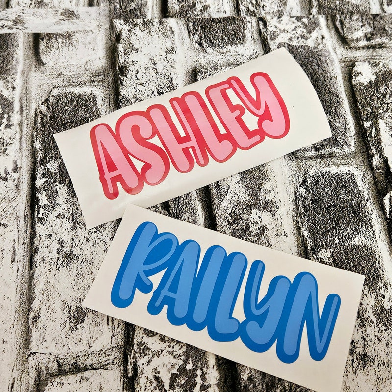 Layered Vinyl Decal - Etsy
