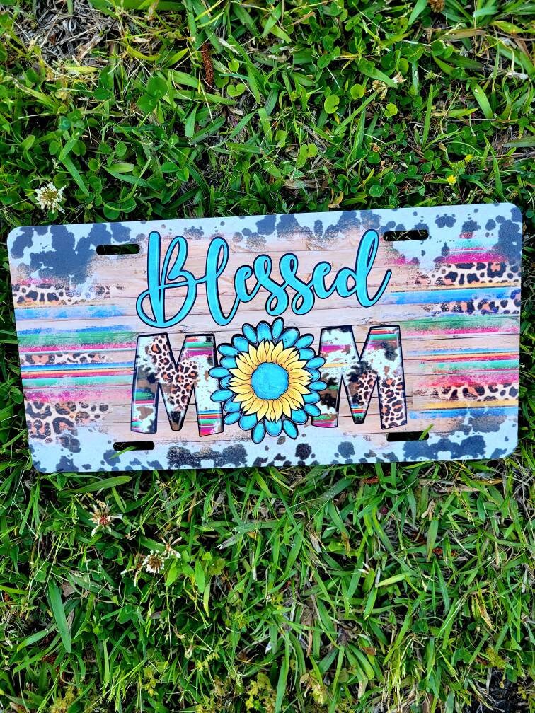 Sublimation Monogram License Plate: Leopard Print Car Tag - Etsy