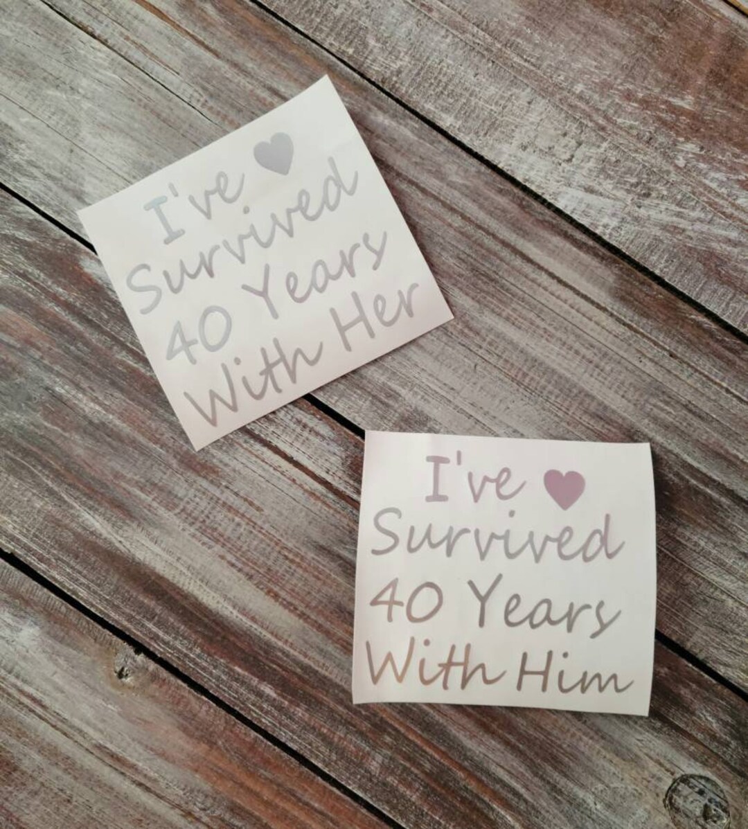 Personalized Decal, Custom Decal, Anniversary Decal, Wedding Decal ...