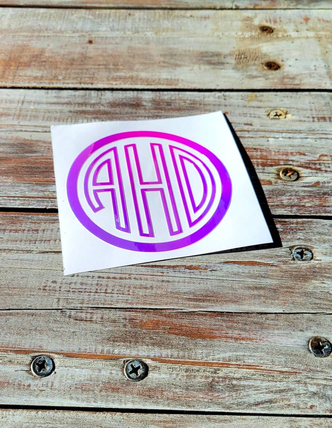 Car Decal- Monogram Car Decals- Monogram Sticker- Monogram Decal for ...