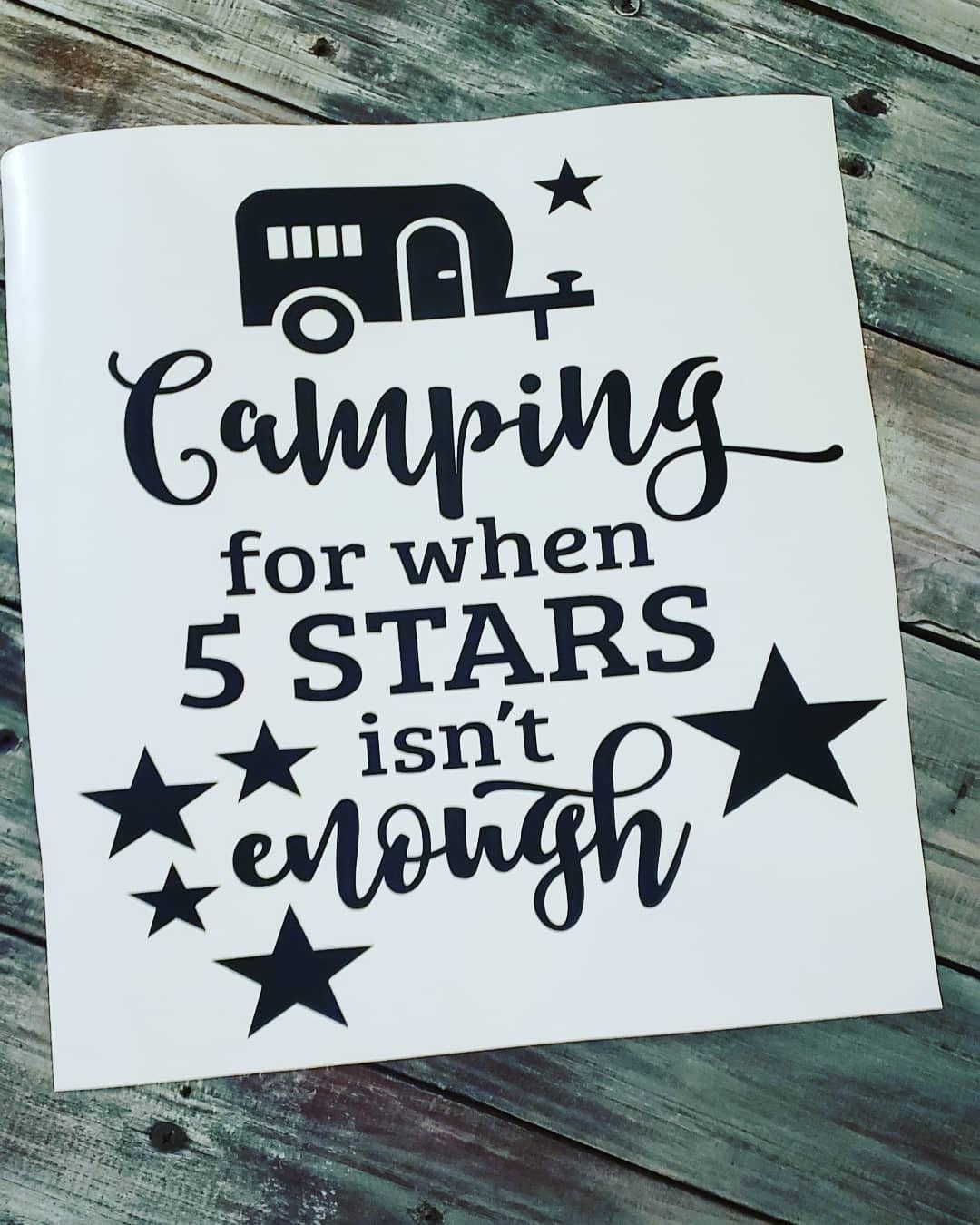 Camping Vinyl Decal,rv Decal,vinyl Sticker,outdoors,camping Life,vinyl ...