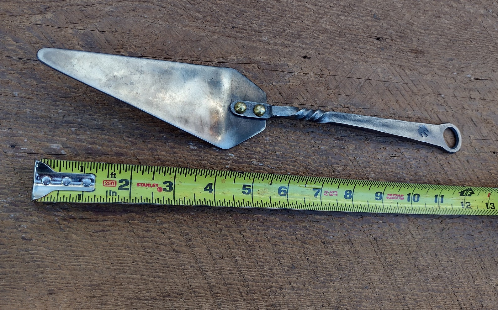 Cheesecake Knife, Hand Forged From Stainless Steel - Etsy