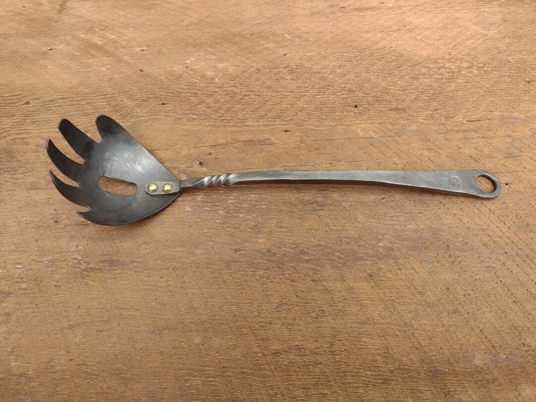 Pasta Spork, Hand Forged Stainless Steel. - Etsy