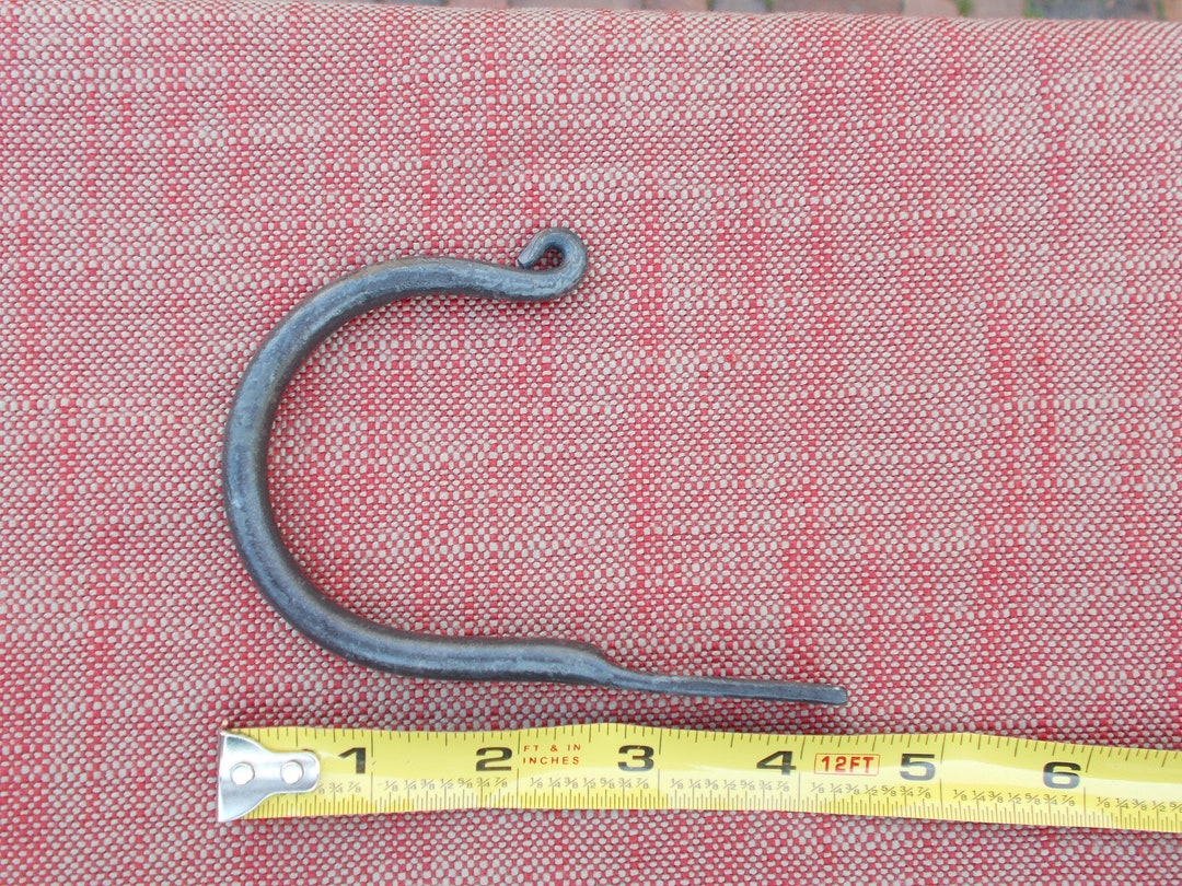 Hand Forged J-hook, Large Size, Gun Hook - Etsy