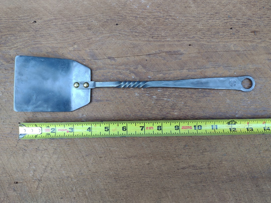 Elegant Hand Forged Stainless Steel Spatula - Etsy