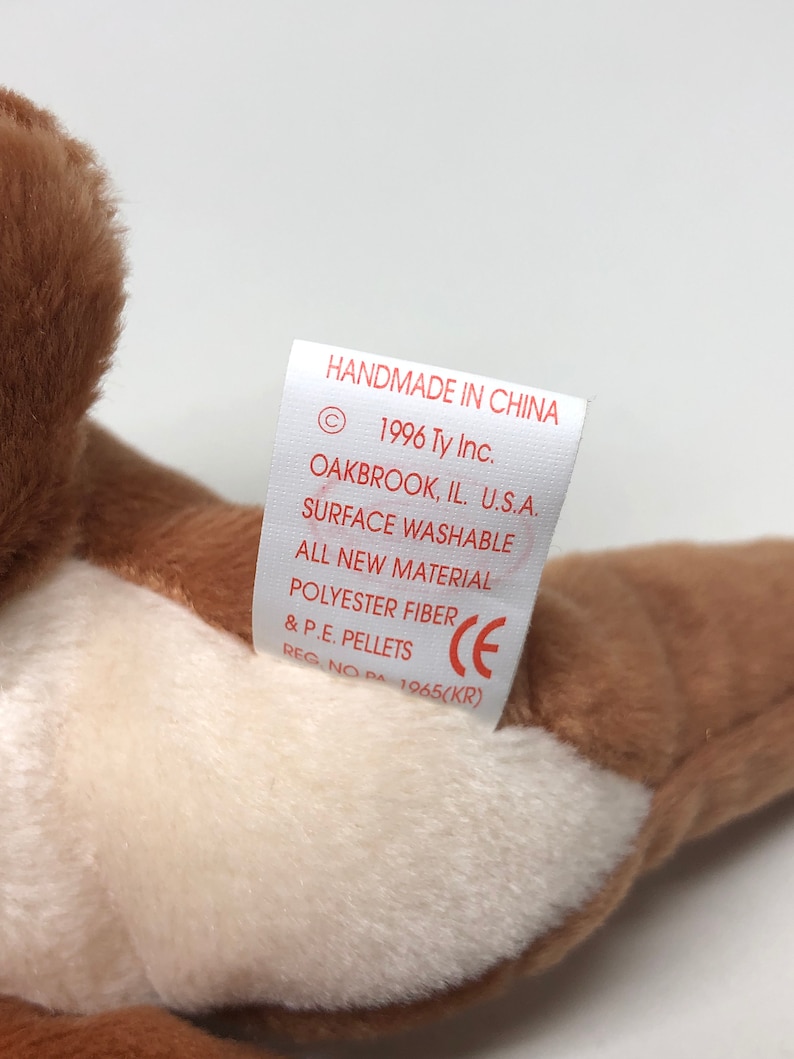 Rare 1996 Retired Original Pouch the Kangaroo Ty Beanie Baby - Etsy