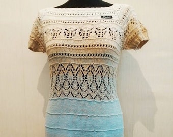 Crochet Openwork Dress - Etsy