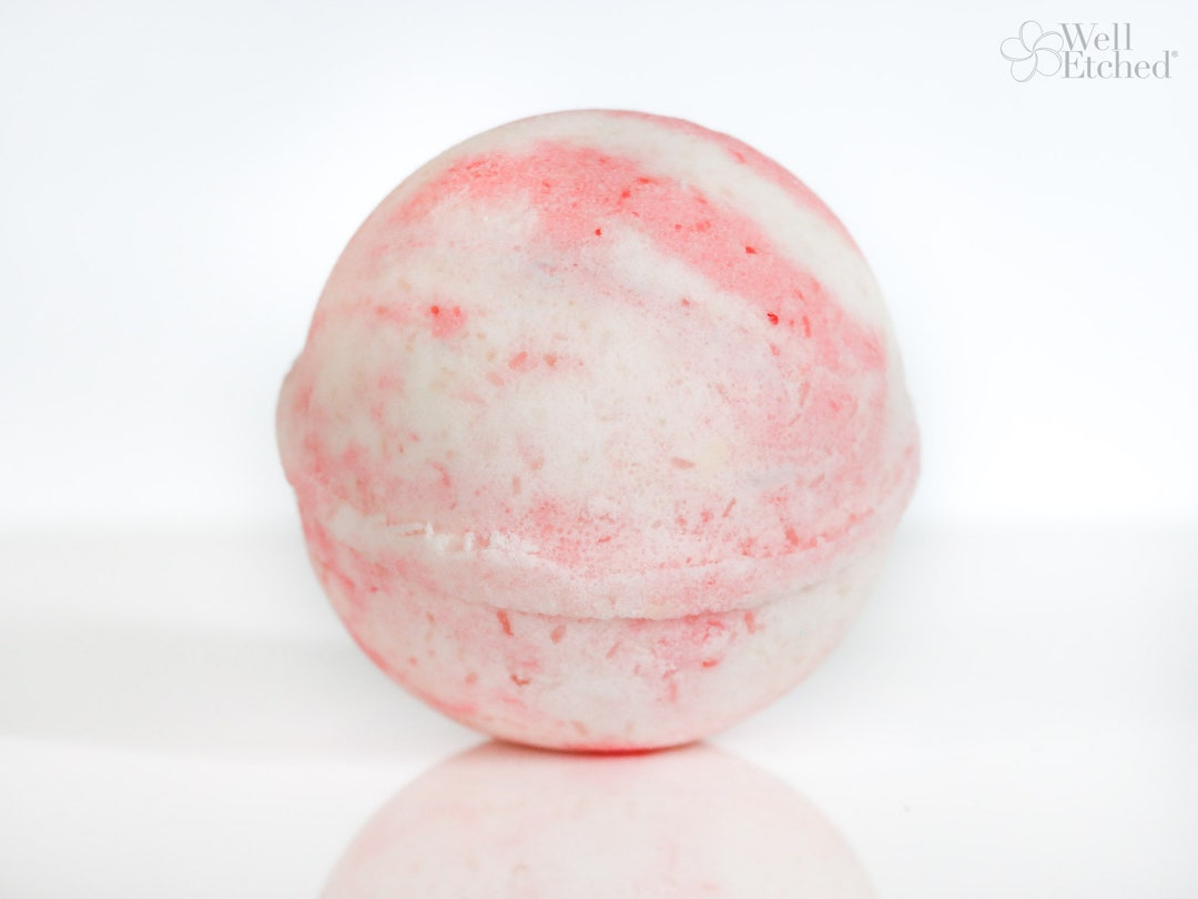 Strawberry JUMBO 7 Oz. Bath Bombs, Moisturizing Bath Bombs, Relaxing ...
