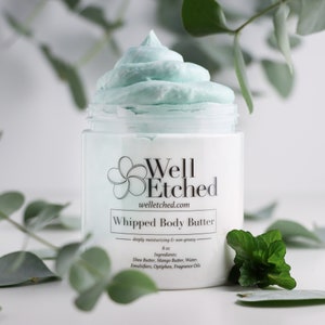 Whipped Body Butter Well Etched Original Non-greasy Natural Body ...
