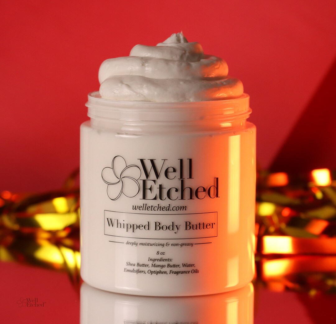 Etched La Rouge Designer Scent Whipped Body Butter Shea Butter Mango ...