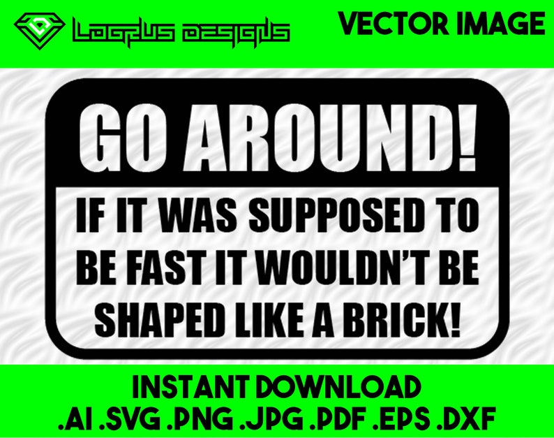 Go Around Vector Image - Etsy