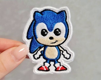 Sonic the Hedgehog Birthday Iron On - Etsy