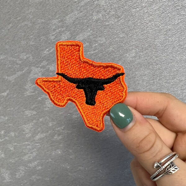 Texas Longhorn Patch - Etsy