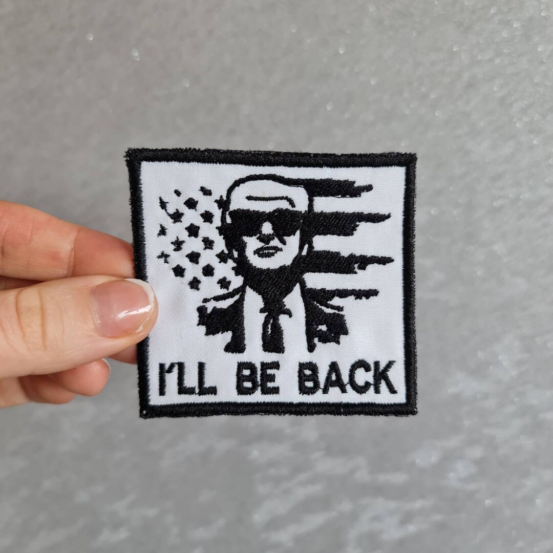 Donald Trump, US President Election, MAGA Republican, Embroidered Iron ...