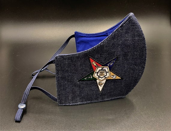 Eastern Star Mask Embroidered - Etsy