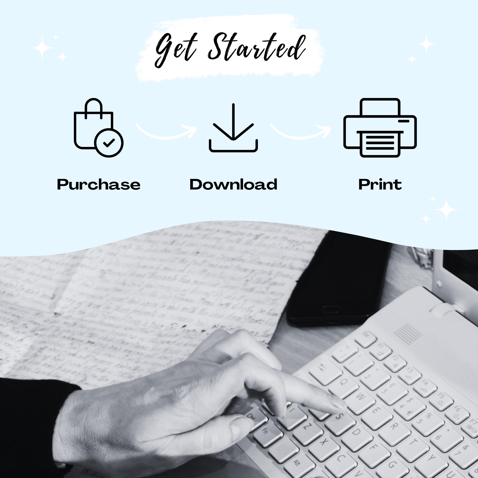 Family History & Census Template Bundle: Research Starter Kit (digital ...