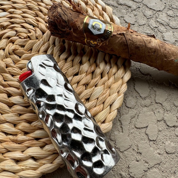 Vintage Silver Bic Case - Etsy