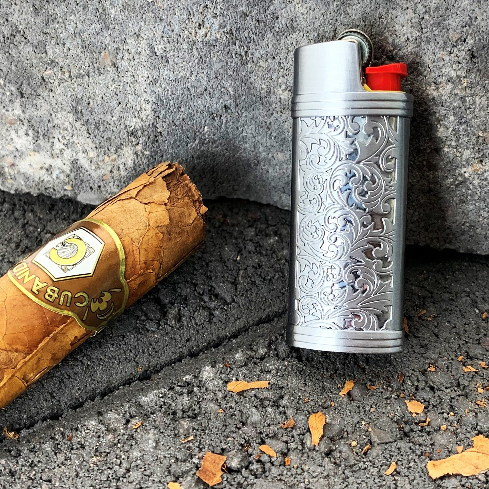 Personalized Lighter Case Cover,custom Metal Lighter Case Fits BIC Mini ...