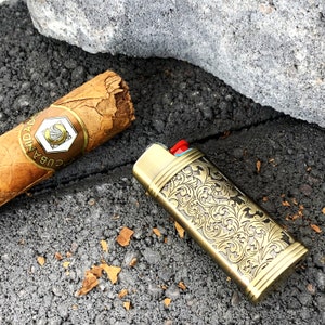 Personalized Lighter Case Cover,custom Metal Lighter Case Fits BIC Mini ...