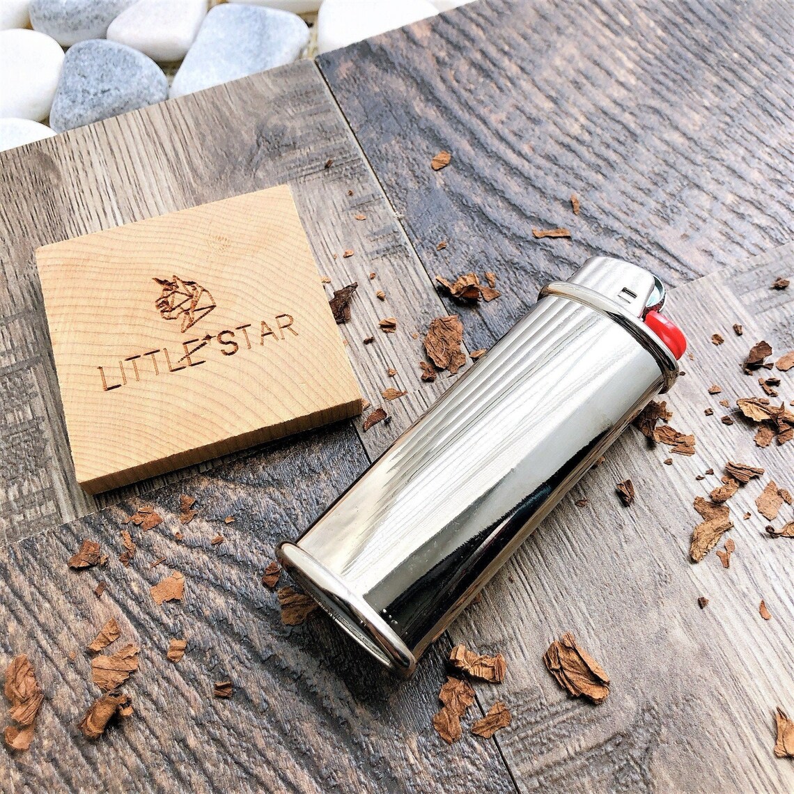 Shiny Silver Blank Lighter Case,custom Personalized Metal Lighter Case ...