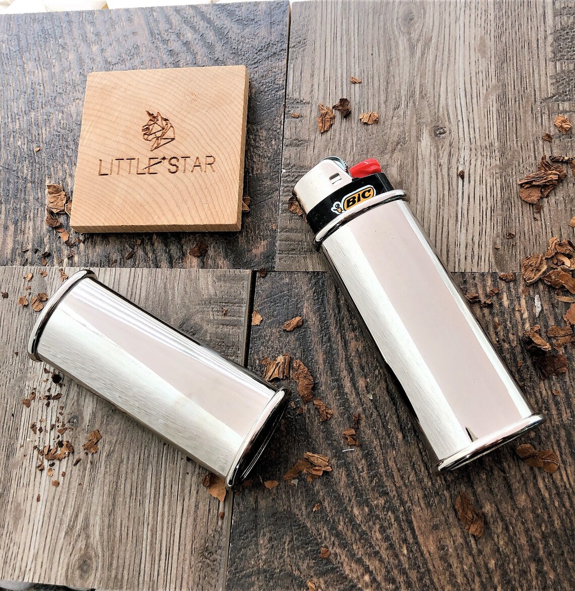 Shiny Silver Blank Lighter Case,custom Personalized Metal Lighter Case ...