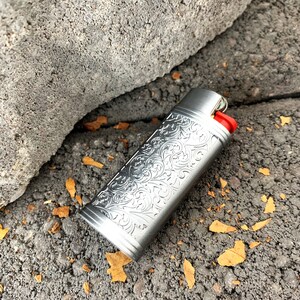 Personalized Lighter Case Cover,custom Metal Lighter Case Fits BIC Mini ...