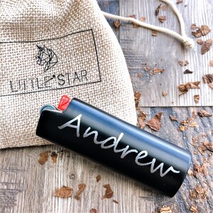 Engraved Lighter Case,custom Personalized Metal Lighter Case Fits BIC ...