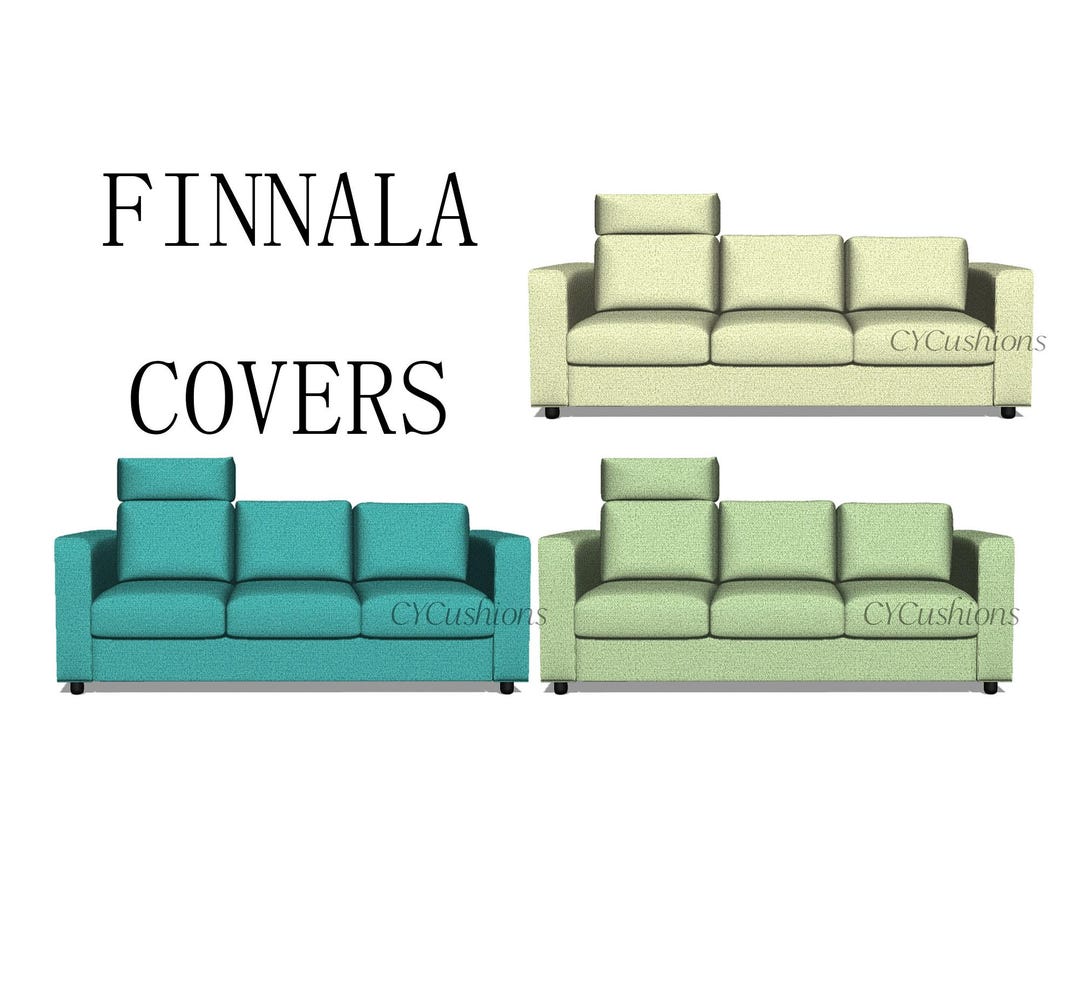 FINNALA Sofa Covers: 3 Seats+headrest Replacement Slipcover,custom ...