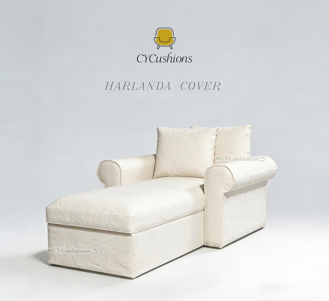 HARLANDA "chaise" Sofa Cover: Replacement Slipcover,custom Color ...