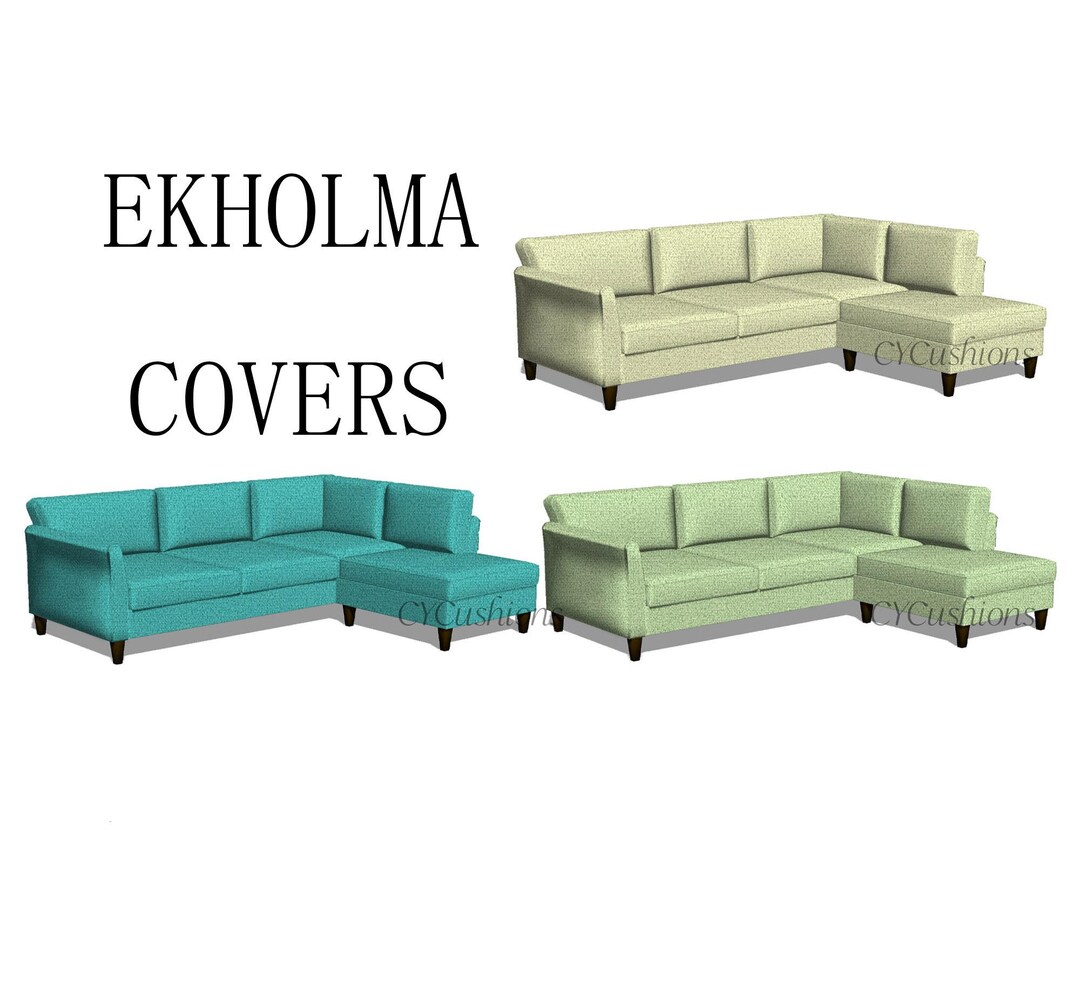 EKHOLMA "2 Seats+1 Corner+open End" Replacement Sofa Covers,ekholma ...