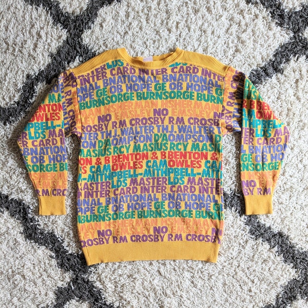 Graphic Sweaters - Etsy