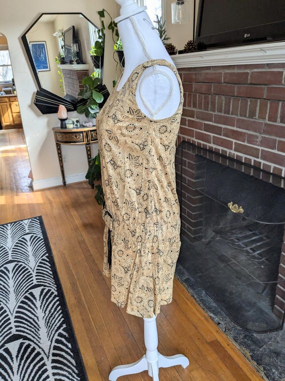 1960s Mary Quant's Ginger Group Paisley Drop Waist Mi… - Gem