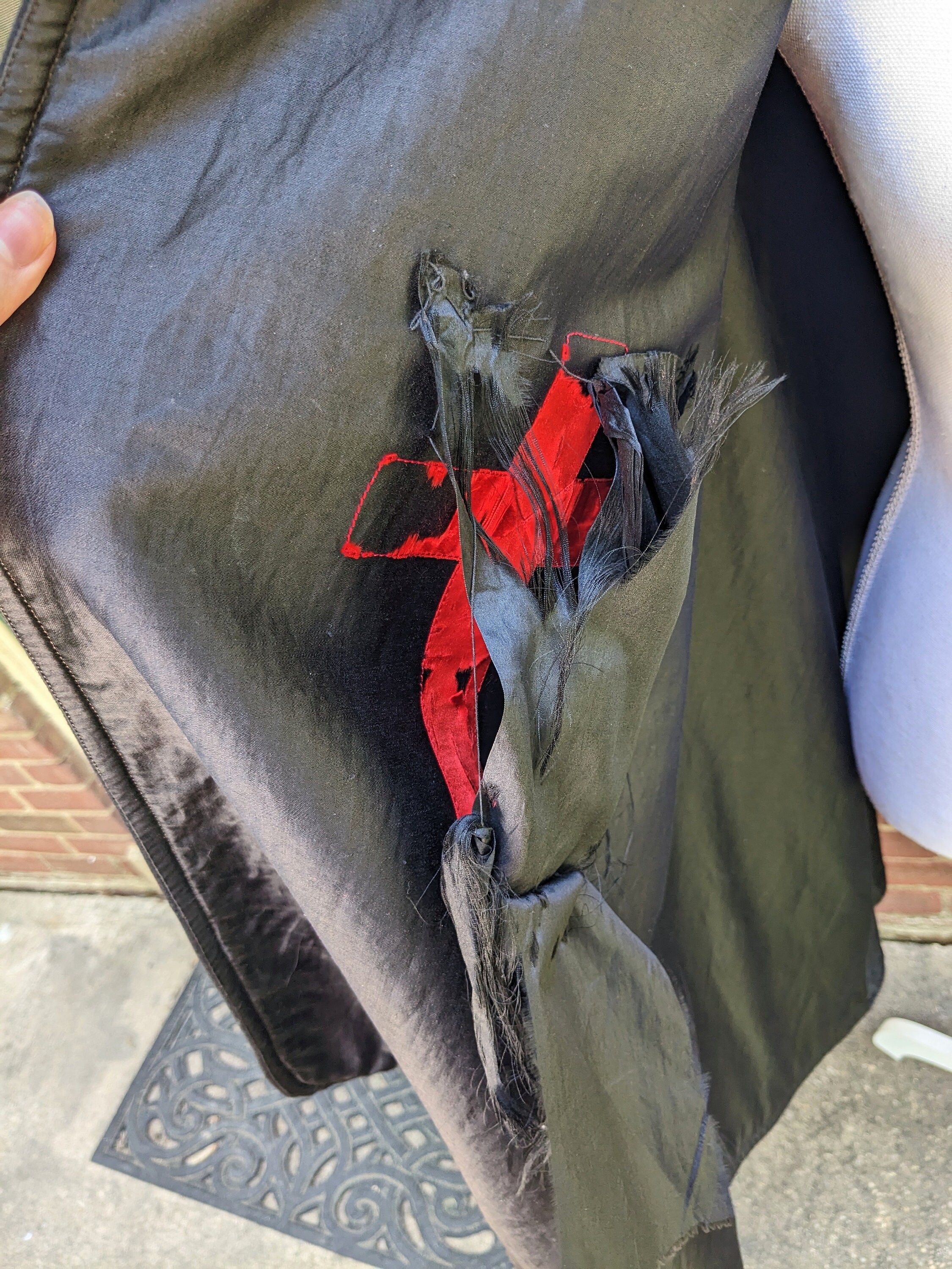 Antique Knights Templar Cape - Etsy