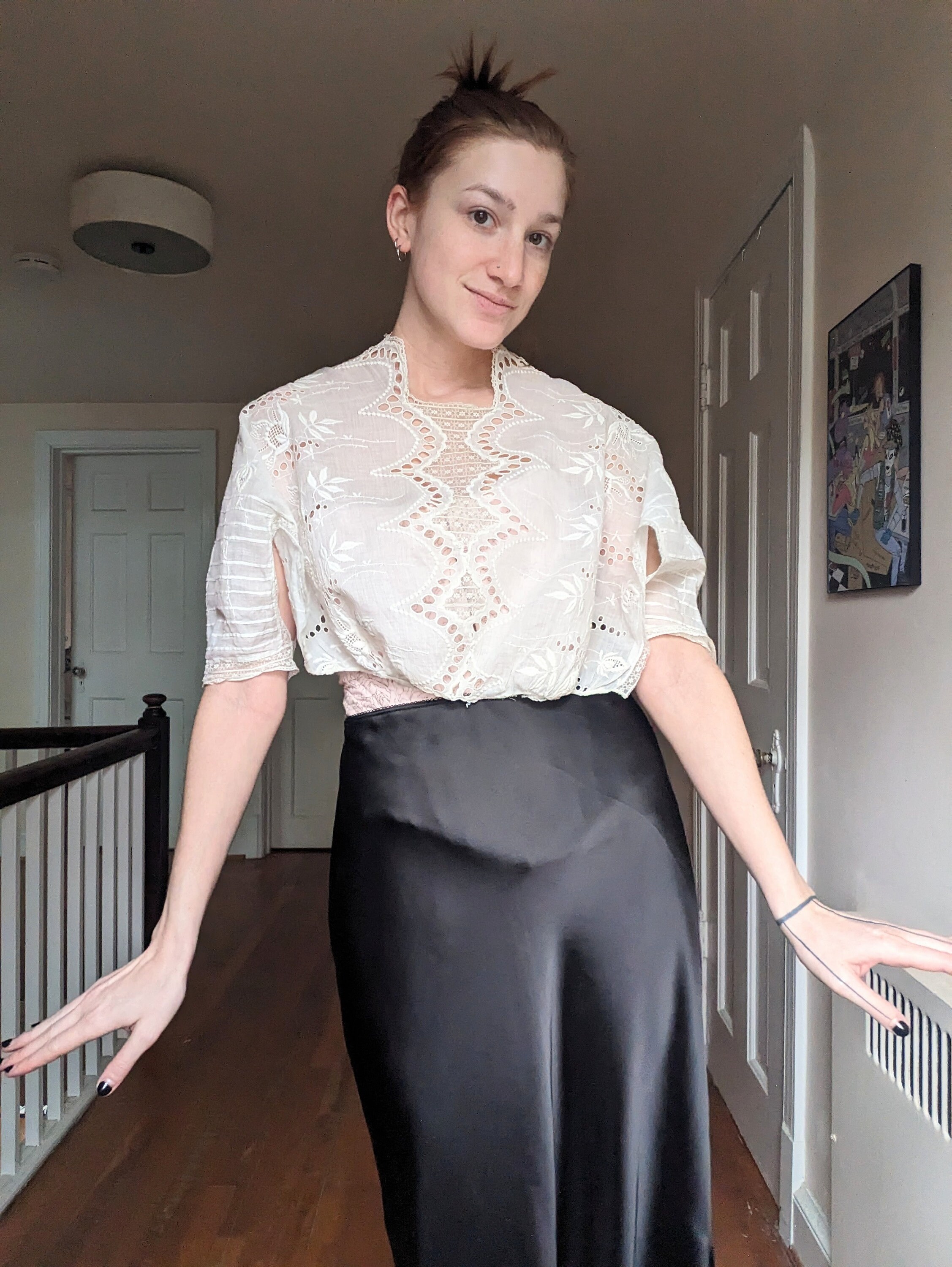 Edwardian White Lace Dickie - Etsy