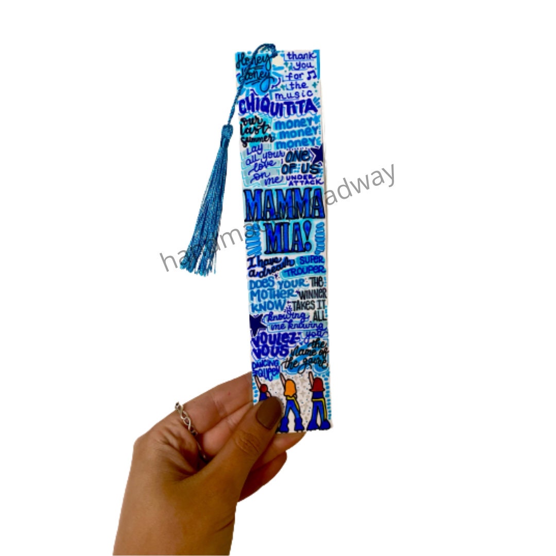 Musical Theatre Hand Drawn Bookmarks - Etsy UK