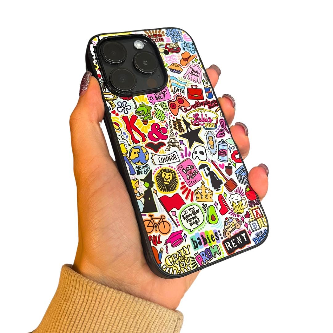 Musical Theatre Doodle Phone Case - Phone Case in Many Devices - Etsy UK