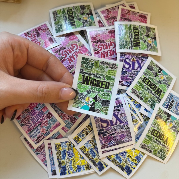 Theatre Stickers - Etsy