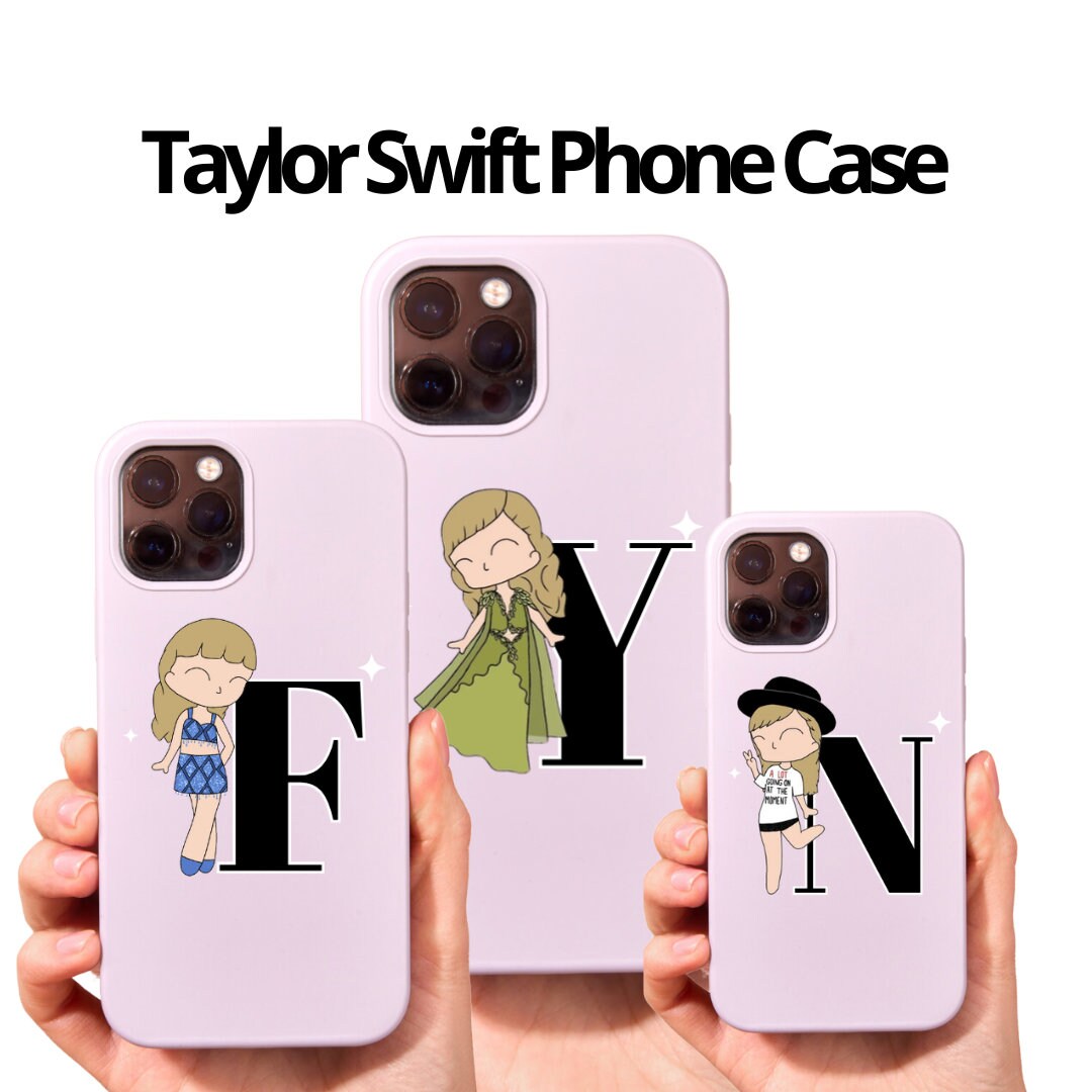 T Swift Inspired Custom Letter Phone Case - Glossy Phone Case ...