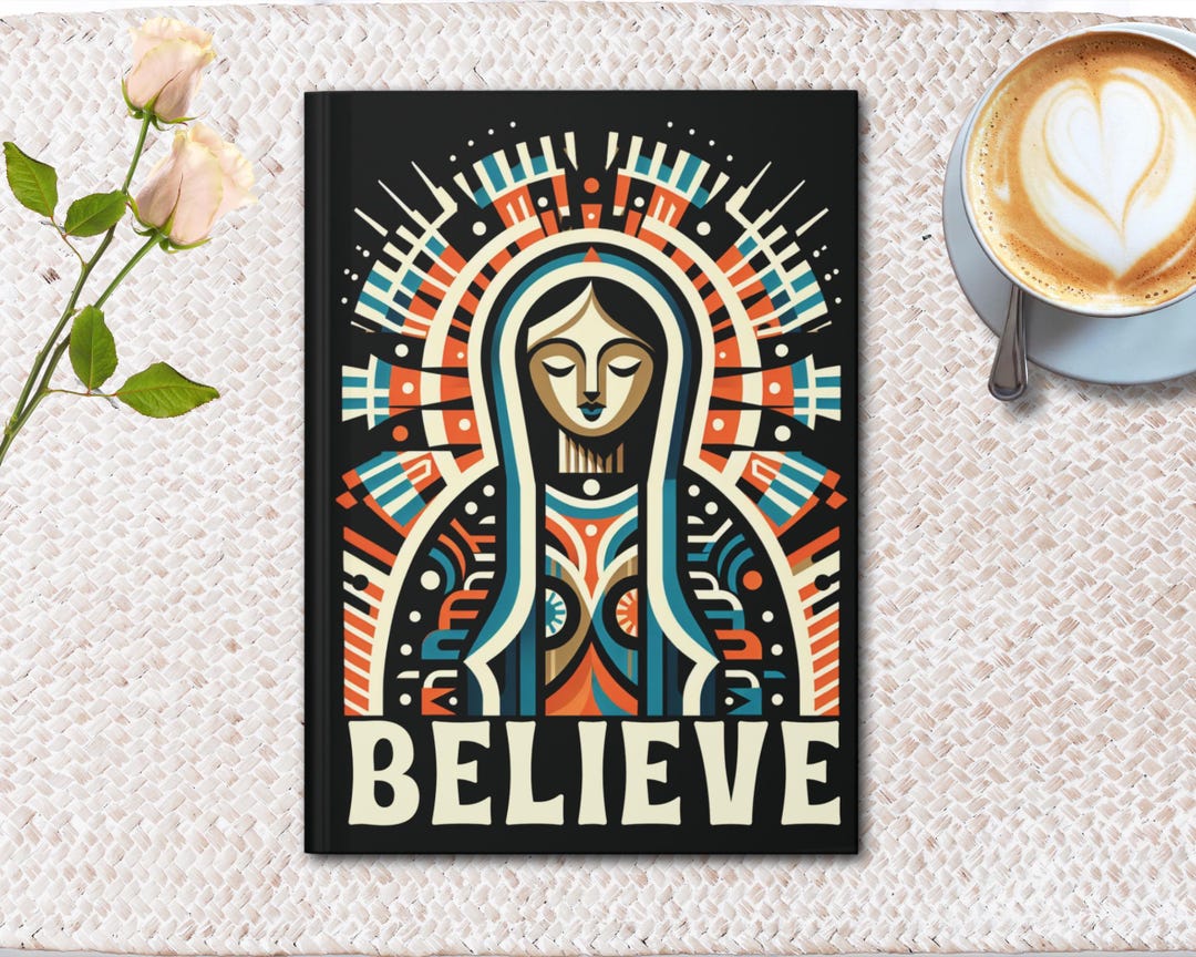 Virgin Mary Journal: Catholic Rosary Notebook - Etsy